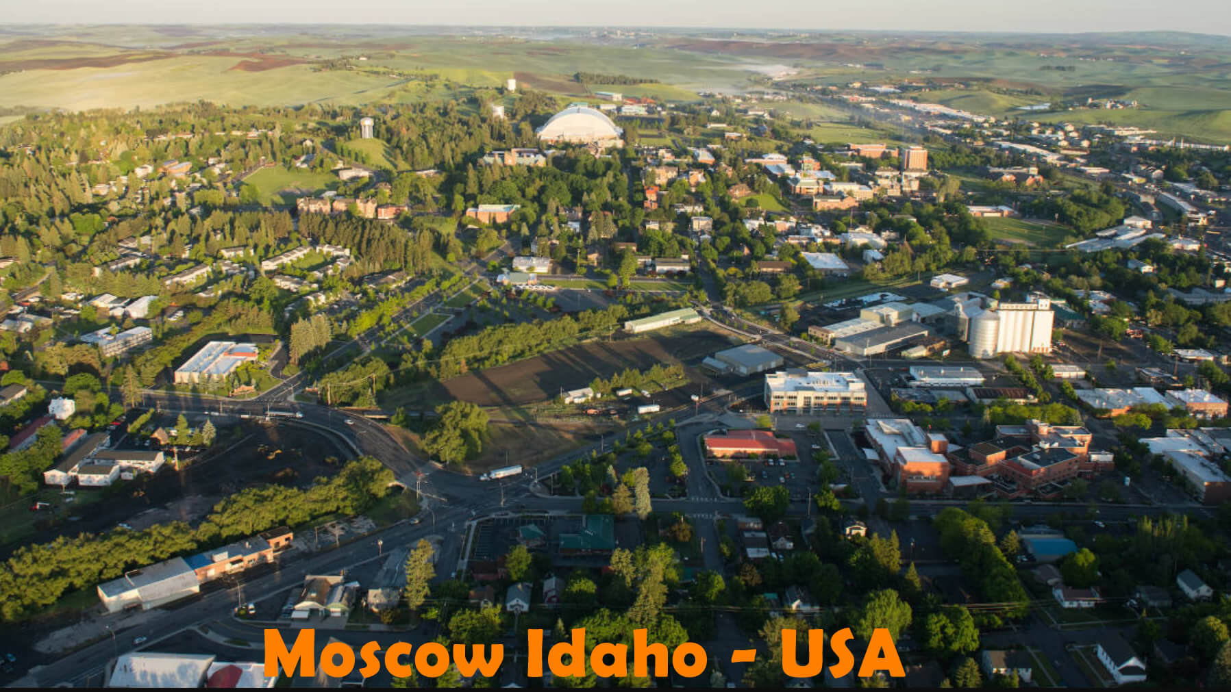 Moscow Idaho Map Moscow Idaho Map